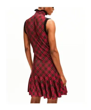 Alexander McQueen Tartan Mini Dress
