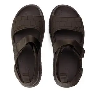 UGG Logo Detail Sandals - Black