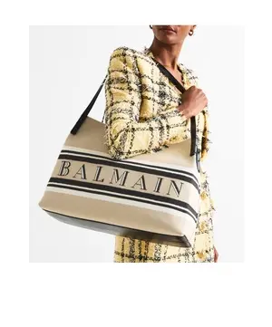 Balmain Beige Tote Bag