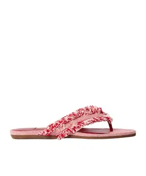 JIMMY CHOO Simple Flat Sandals - Pink