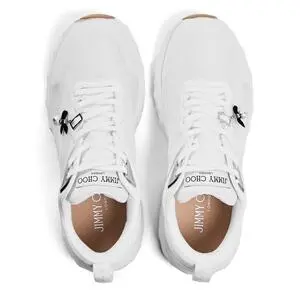 JIMMY CHOO Solid Color Sneakers