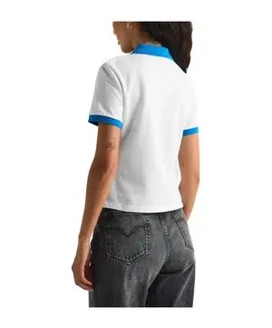 Versace Minimalist Short-sleeve Polo Shirt