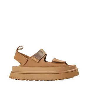 UGG Logo Platform Sandals