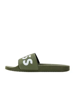 Hugo Boss Simple Casual Slippers - Green