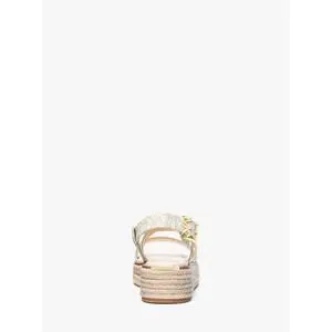 Michael Kors Lynn Platform Espadrille Sandals - Nude