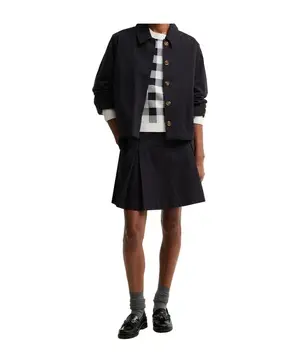 Barbour Crew Neck Checked Sweater