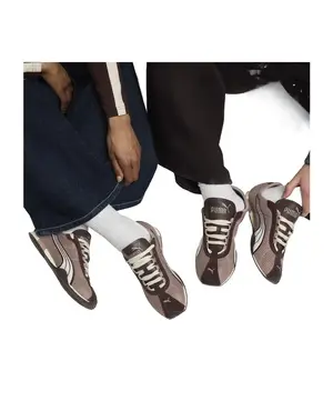 PUMA Lace-up Sneakers - Brown