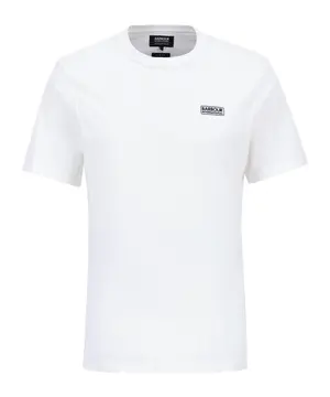 Barbour Logo Short-sleeved T-shirt - White