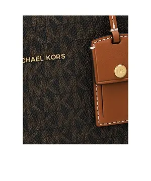 Michael Kors Monogrammed Backpack