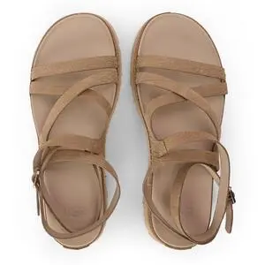 UGG Goldengaze Wraparound Flat Sandals
