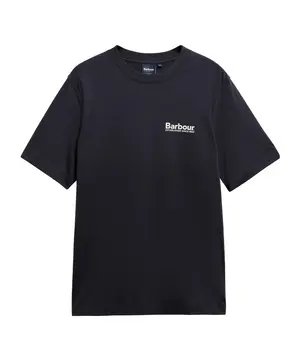 Barbour Logo Short-sleeve T-shirt - Deep Navy Blue