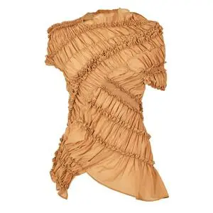 Magda Butrym Short-sleeve Top - Brown