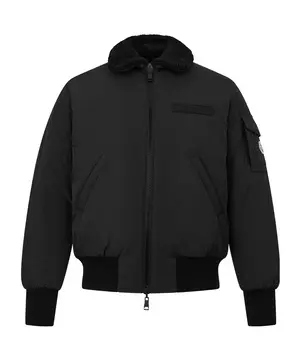 Moncler Down Fill Technical Bomber Jacket