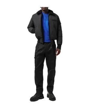 Moncler Down Fill Technical Bomber Jacket