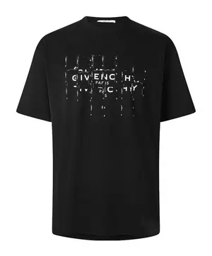 Givenchy Crew-neck Short-sleeve T-shirt - Black