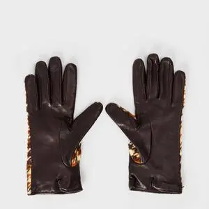 Gucci Checkered Gloves