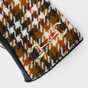 Gucci Checkered Gloves