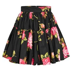 Dolce & Gabbana Floral Midi Skirt
