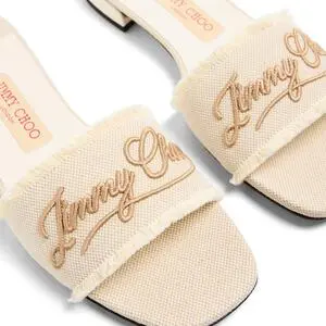 JIMMY CHOO Simple Flat Sandals