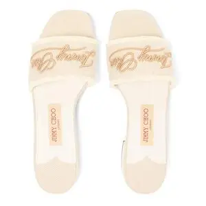 JIMMY CHOO Simple Flat Sandals