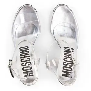Moschino Buckle High-heeled Sandals