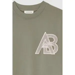 ANINE BING Loose Crew Neck Sweatshirt