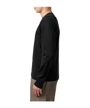 Stone Island Pure Cotton Crew Neck T-shirt - Black