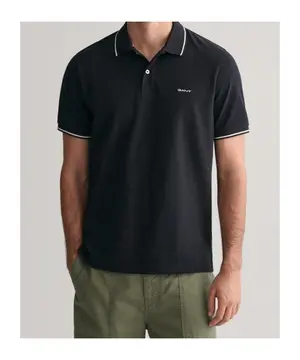 Gant Logo Short Sleeve Polo Shirt