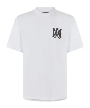 Amiri Crew Neck Casual T-shirt - White