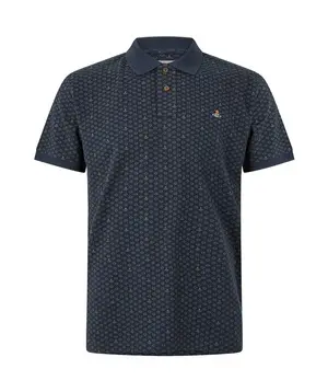 VIVIENNE WESTWOOD Short-sleeved Polo Shirt - Black