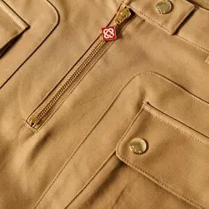 Casablanca Belted Utility Mini Skirt