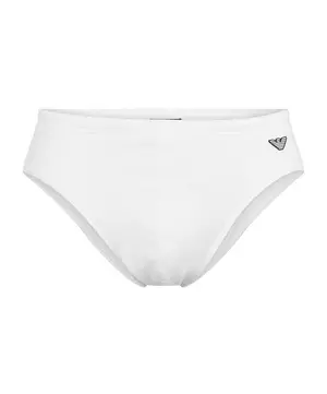 Emporio Armani Slim-fitting Swimming Trunks - White