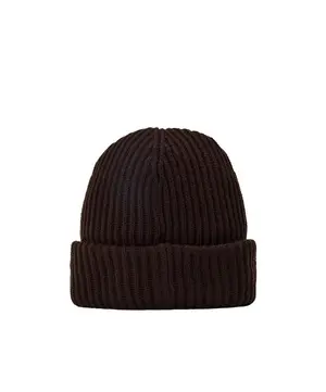 GANNI Ribbed Wool Beanie