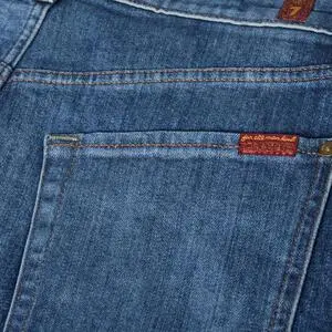7 For All Mankind Denim Shorts With Belt Loops