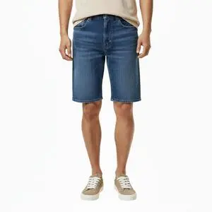 7 For All Mankind Denim Shorts With Belt Loops