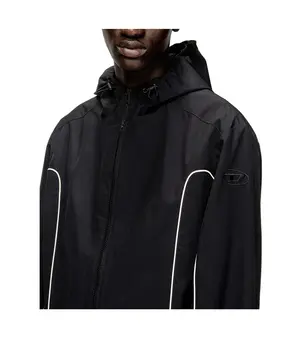 DIESEL® Hooded Zip-up Jacket