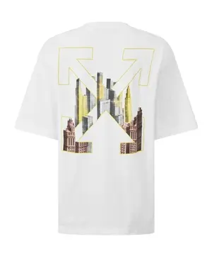 Off-White Minimalist Arrow Print T-shirt