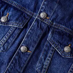 Palm Angels Denim Jacket With Hood And Logo Detail