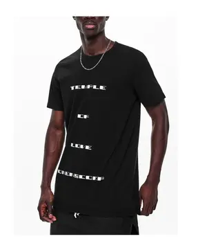 Rick Owens Crew Neck Short Sleeve T-shirt
