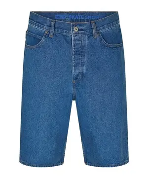 Hugo Boss Five-pocket Denim Shorts - Blue