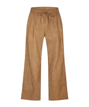 Dolce & Gabbana Loose Fit Striped Long Pants - Brown