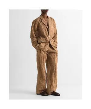 Dolce & Gabbana Loose Fit Striped Long Pants