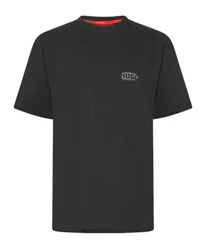 Hugo Boss Logo Crew-neck T-shirt - Black