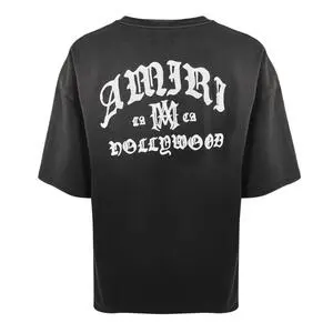 Amiri Oversized T-shirt - Black