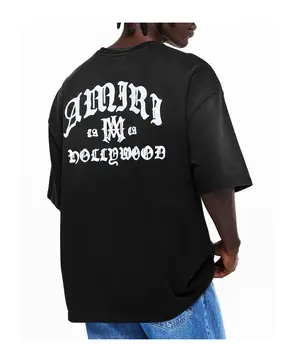 Amiri Oversized T-shirt - Black