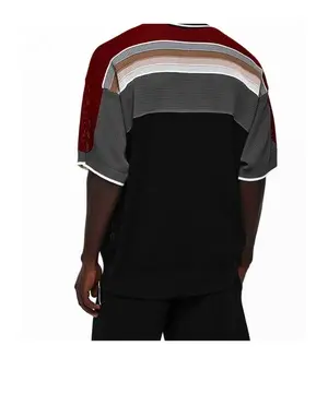 Amiri Knitted Short Sleeve Top