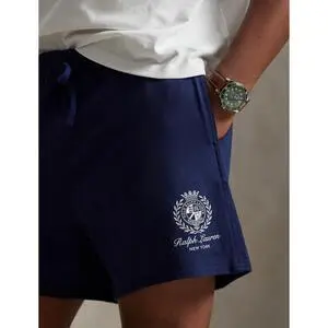 Polo Ralph Lauren Fleece Shorts With Drawstring Waist