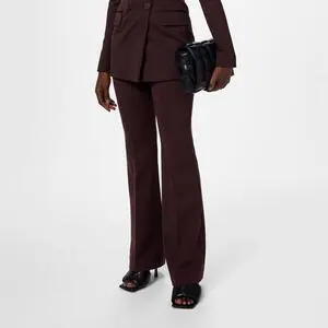 Sportmax High Waisted Wide Leg Trousers