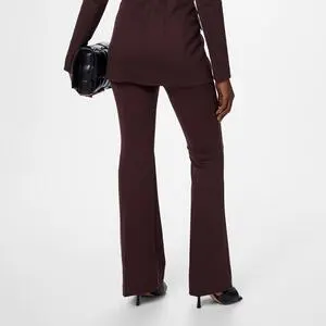Sportmax High Waisted Wide Leg Trousers