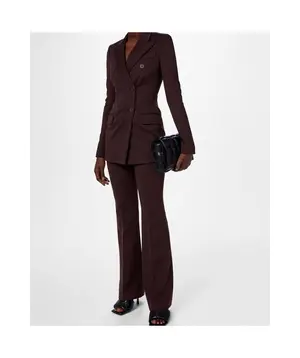 Sportmax High Waisted Wide Leg Trousers